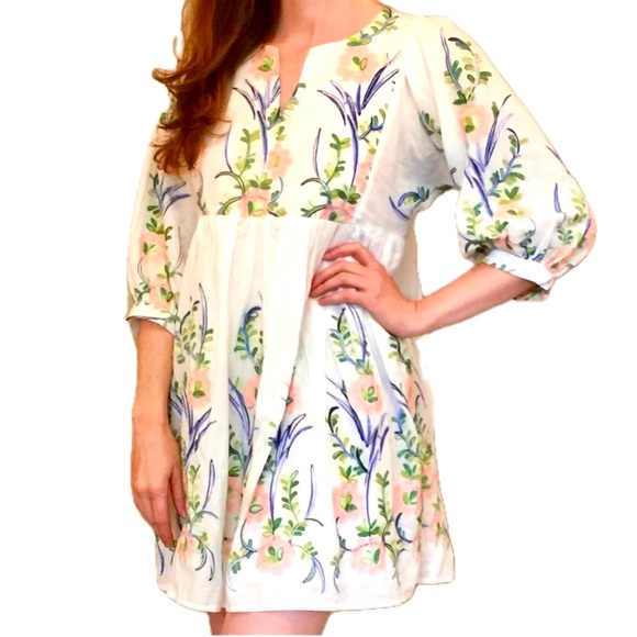 Hayden Los Angeles | Dresses | Hayden Los Angeles White Embroidered ...